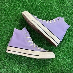 Converse | Shoes | Converse All Star Chuck Taylor Chuck 7 Hi Purple ...